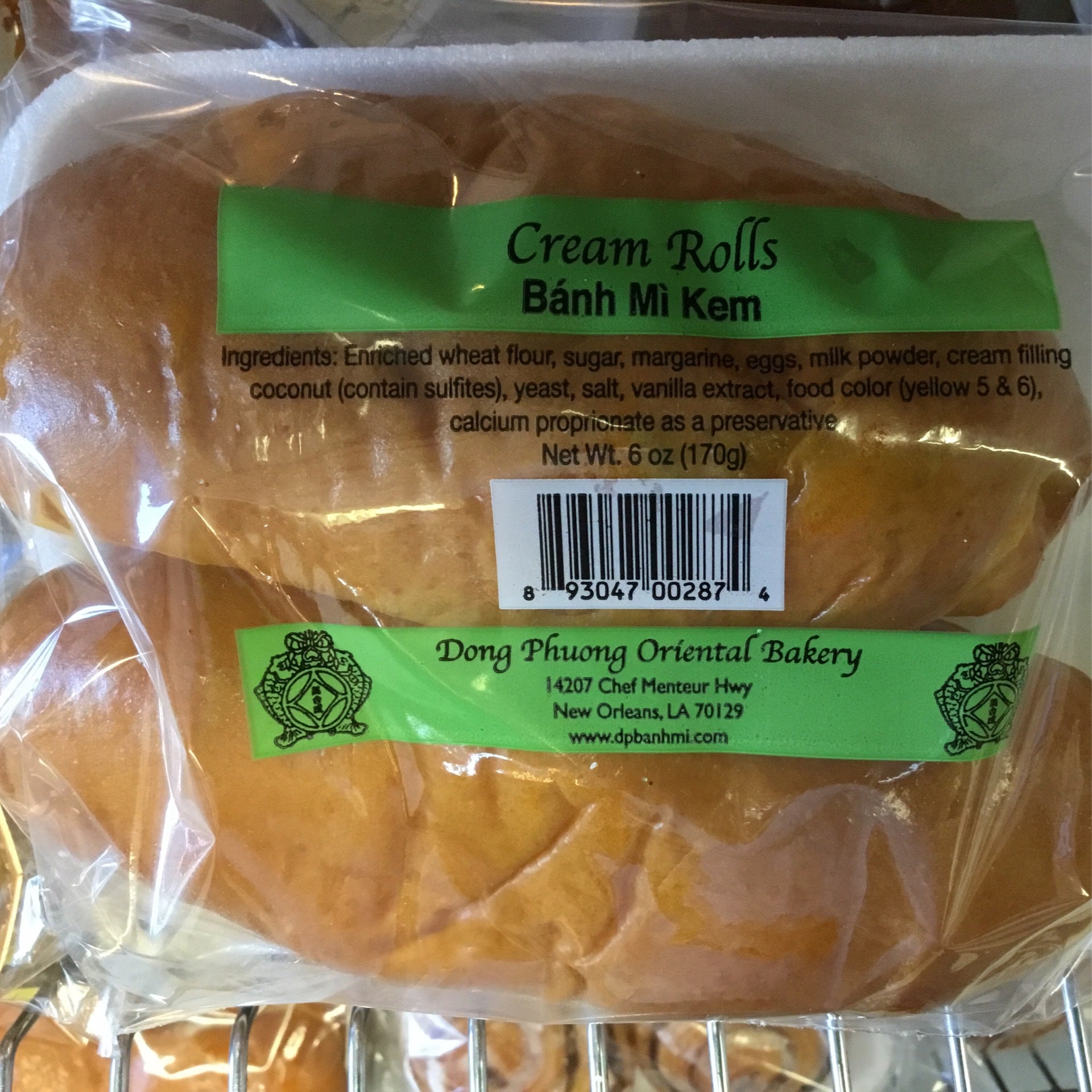 Cream Buns | Dong Phuong Bakery